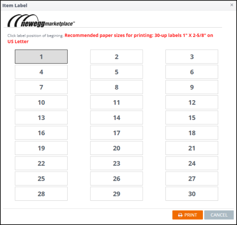 Work on Shipment List for Newegg Warehouse - Shipped by Newegg (SBN ...
