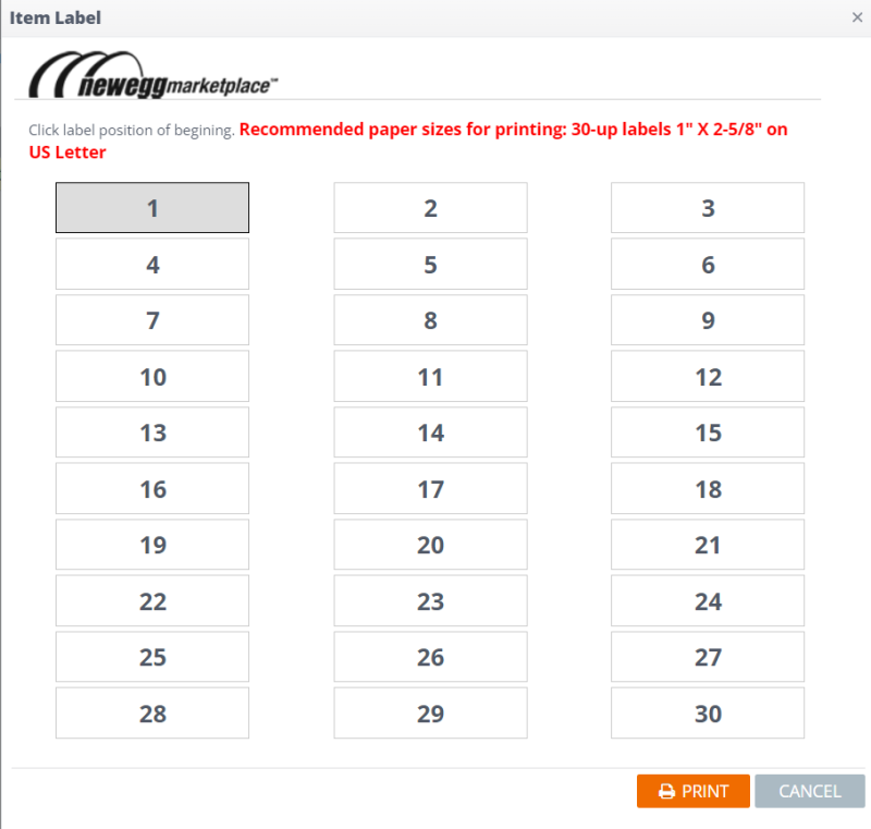 Updating Available Quantity for Shipped by Newegg - Newegg Marketplace ...