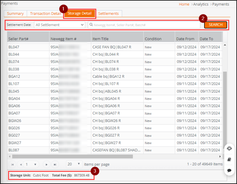View Payment Reports - Newegg Marketplace Seller Academy