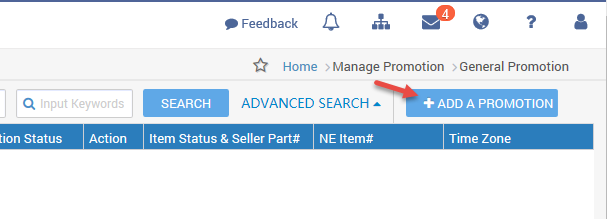 Add General Promotion - Newegg Marketplace Seller Academy