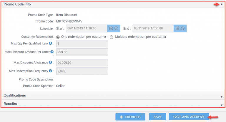 Create Promotion Code - Newegg Marketplace Seller Academy