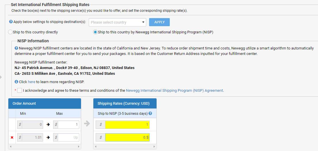 NISP - Newegg Marketplace Seller Academy