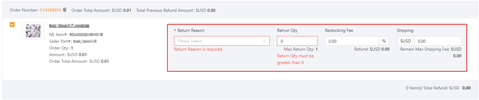 Create Return Merchandise Authorization and Returnless Refund 3.0 ...