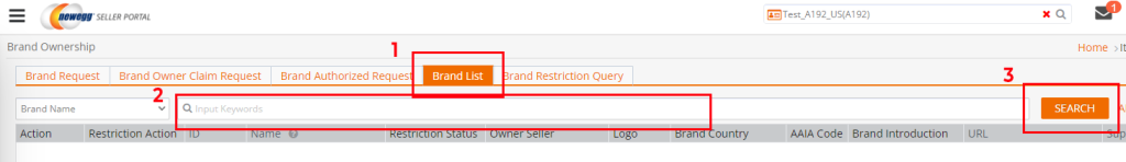 Claim Brand Ownership Request - Newegg Marketplace Seller Academy