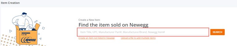 Create Existing Item 3.0 - Newegg Marketplace Seller Academy